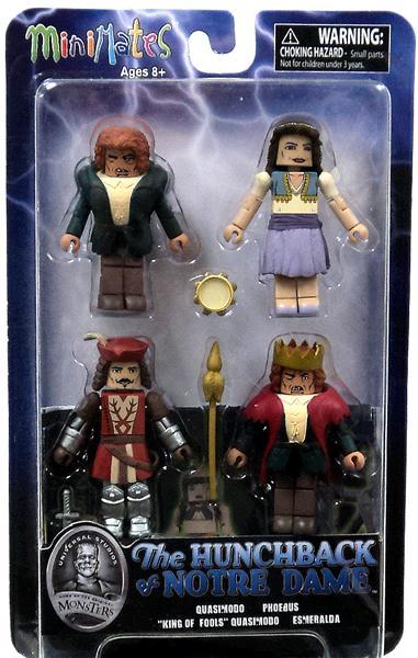 Universal Monster Hunchback of Notre Dame Mini Mates 4 Figure Set ...