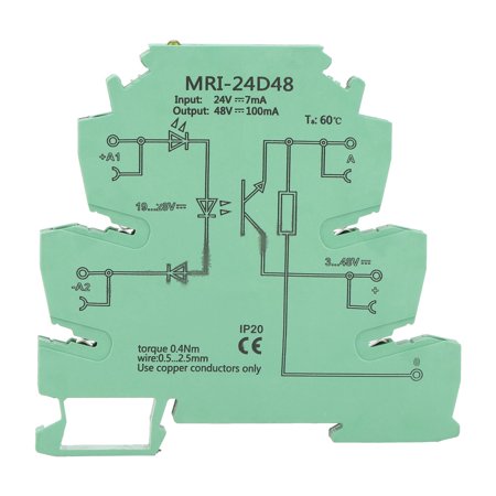 PLC Relay Module, Photoelectrical Coupling Relay Module 3-48V Circuit ...