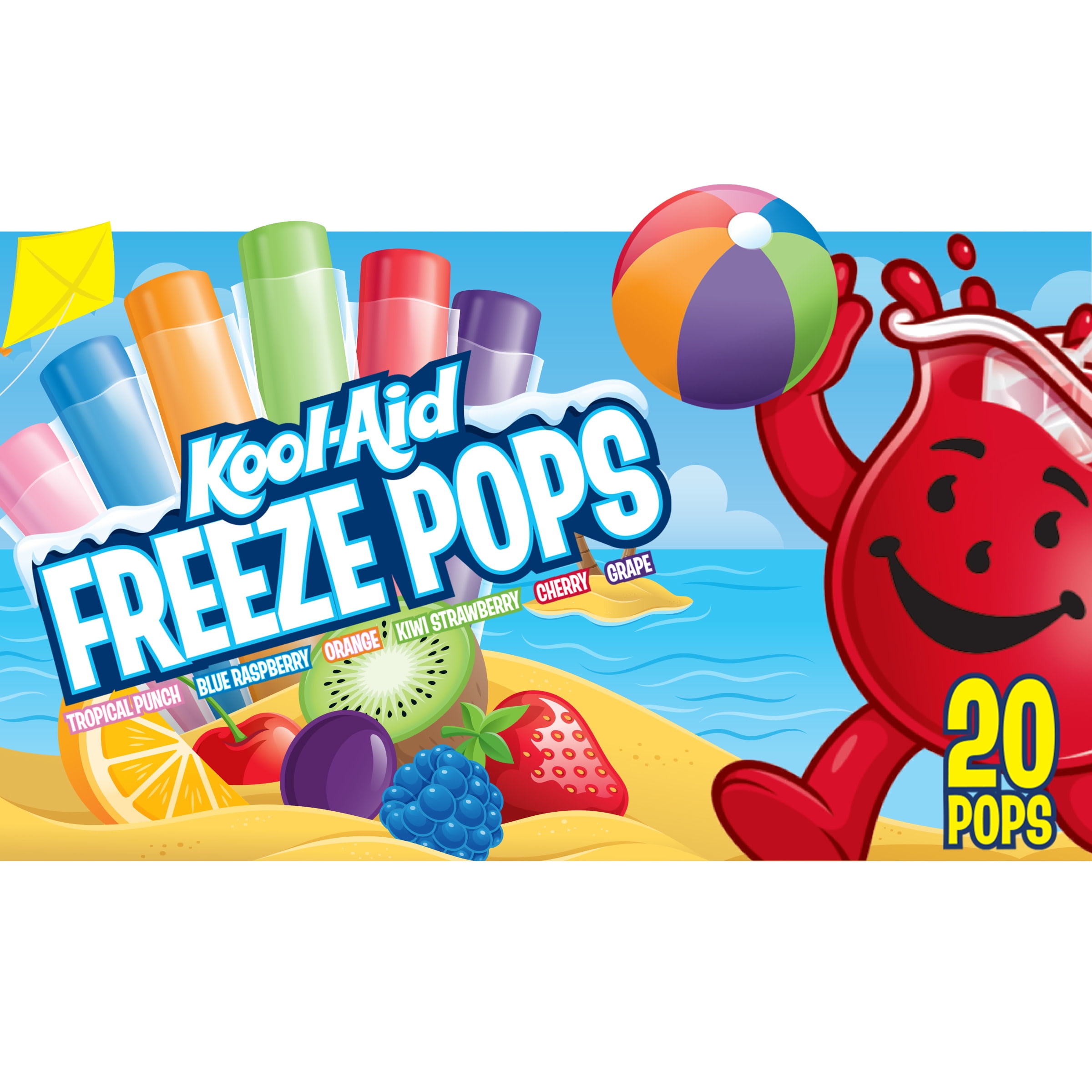 Kool-Aid Tropical Punch, Blue Raspberry, Orange, Kiwi Strawberry ...