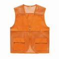 Aboser Mens Womens Travel Hiking Vest with Pockets Outdoor Work Cargo ...