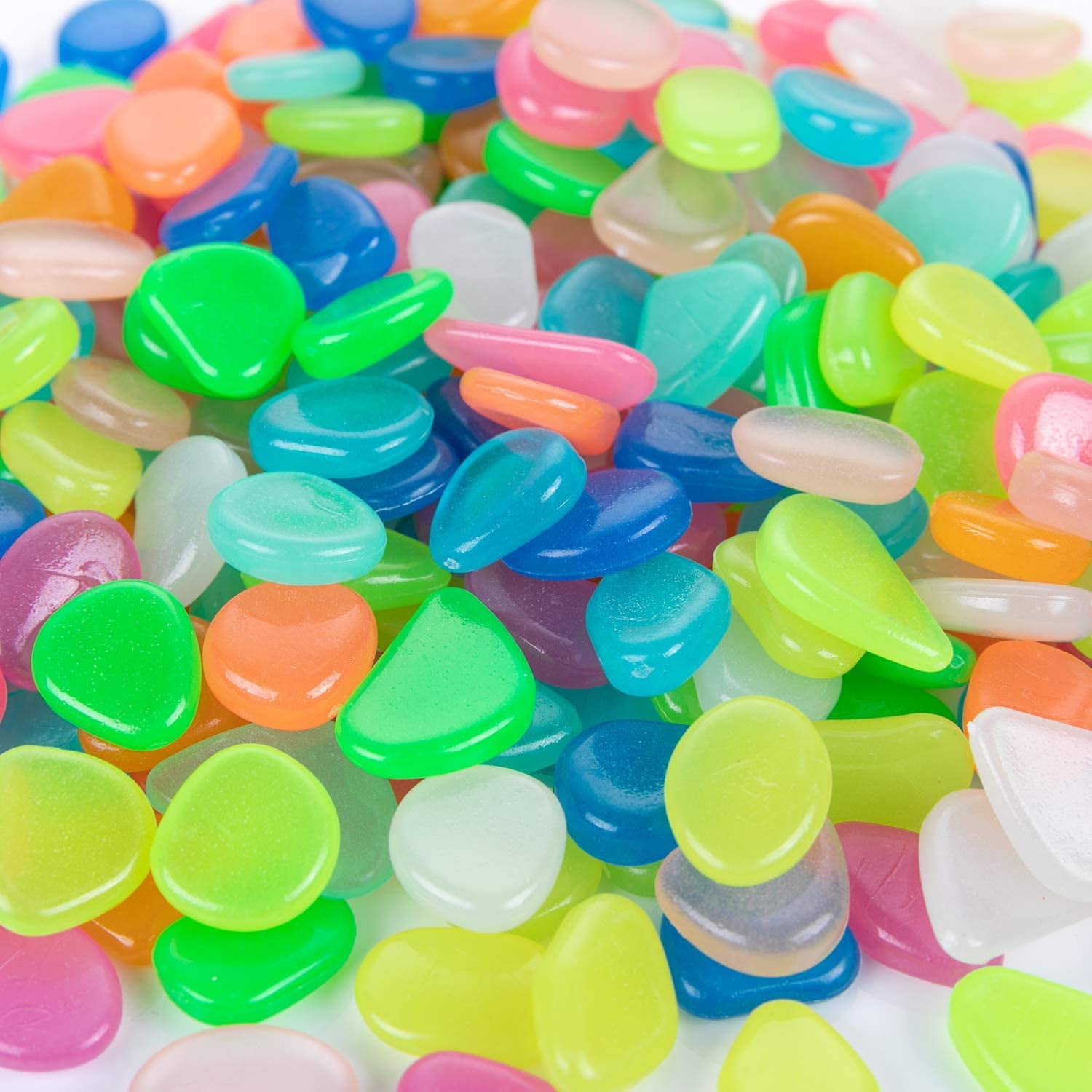 Dream Lifestyle Glow in the Dark Stones Glow Pebble Luminous Stones ...