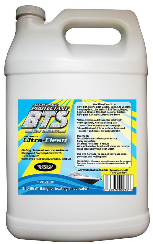 Bow to Stern (BTS) Ultra-Clean Marine Cleaner 1 Gallon Refill| Marine ...