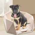 perfeclan Indoor Dog Potty Tray, Dogs Potty Pad, Open Top Entry Dog ...