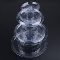 Macaron Display Stand Plastic Multifunction 6 Layers Cake Tower Tray ...