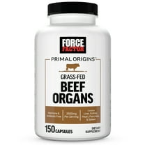 Codeage Beef Organs, Grass-Fed, Freeze-Dried, Healthy Formula, Non-GMO ...