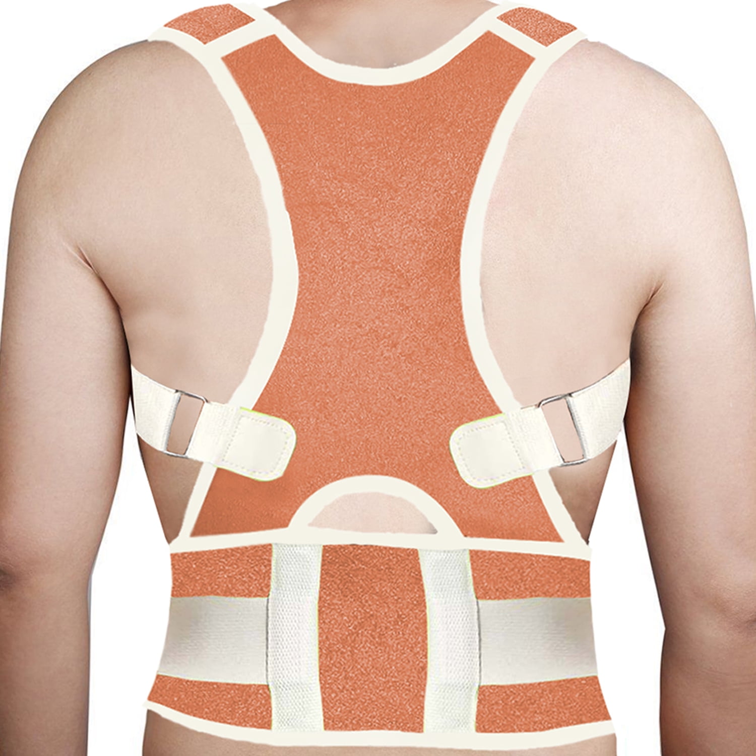 Adjustable Back Brace with Posture Support - Walmart.com