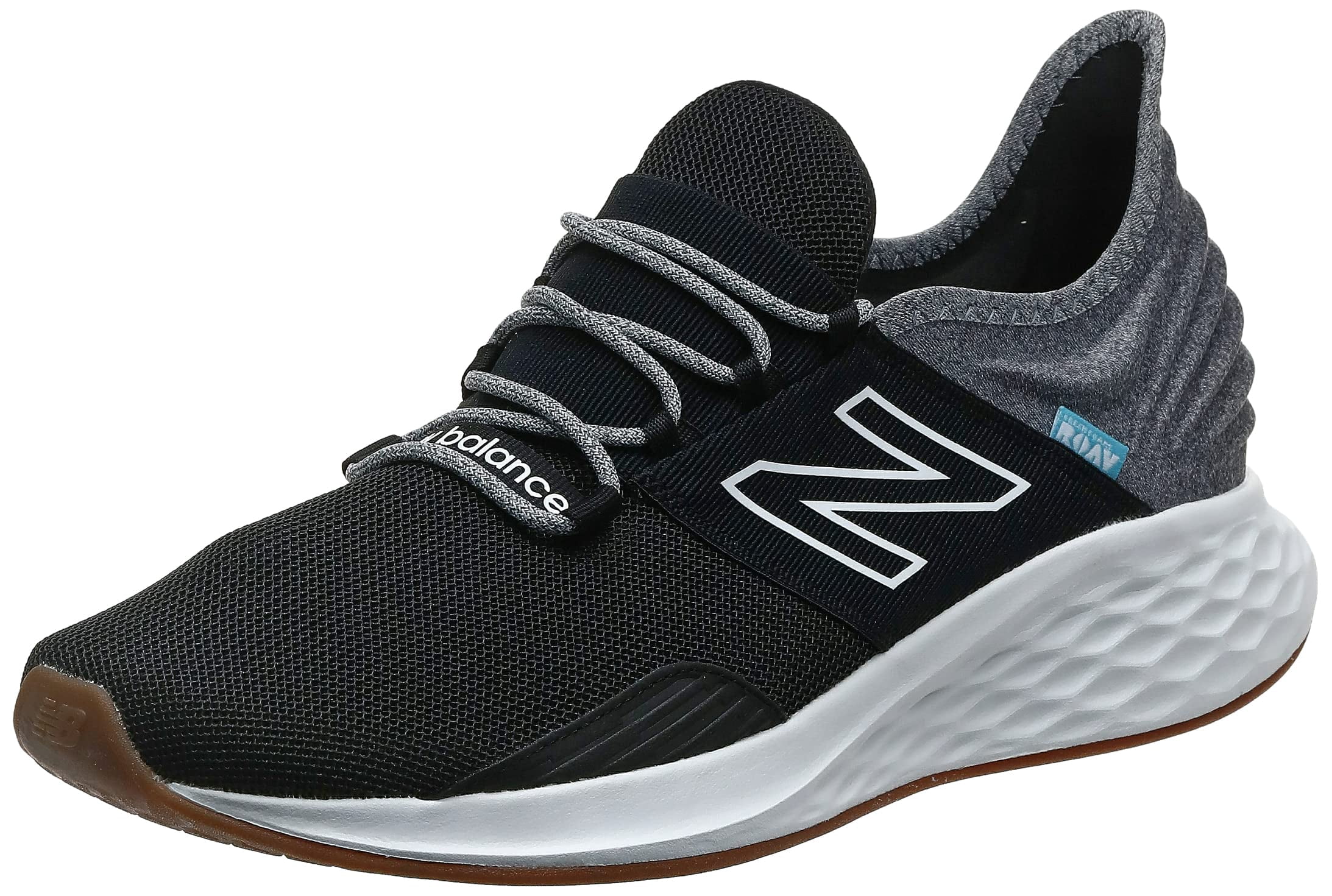 Zapatilla New Balance Fresh Foam Roav V1 para hombre, color negro ...