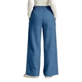 ANINEO Women High Waisted Wide Leg Pants For Soft Loose Fit Casual ...
