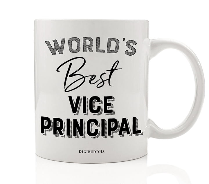 World's Best Vice Principal Coffee Tea Mug Gift Idea Student Leadership ...