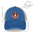 America Band Dark Blue Trucker Hat for Men Women, Adjustable Mesh Back ...