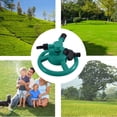 Garden Sprinkler Automatic 360 Rotating, QQZ Large Area Coverage ...
