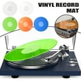 Acrylic Turntable Slipmat 12 Fluorescent Vinyl Record Pad, Anti-Static ...