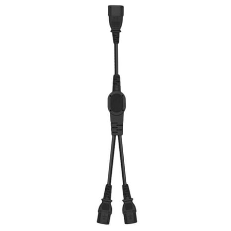 Power Extension Cord, Iec320 C14 to 2XC13 1-In-2 Extension Power Cord ...