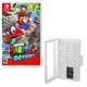 Hard Shell 12 Game Caddy and Super Mario Odyssey for Nintendo Switch ...