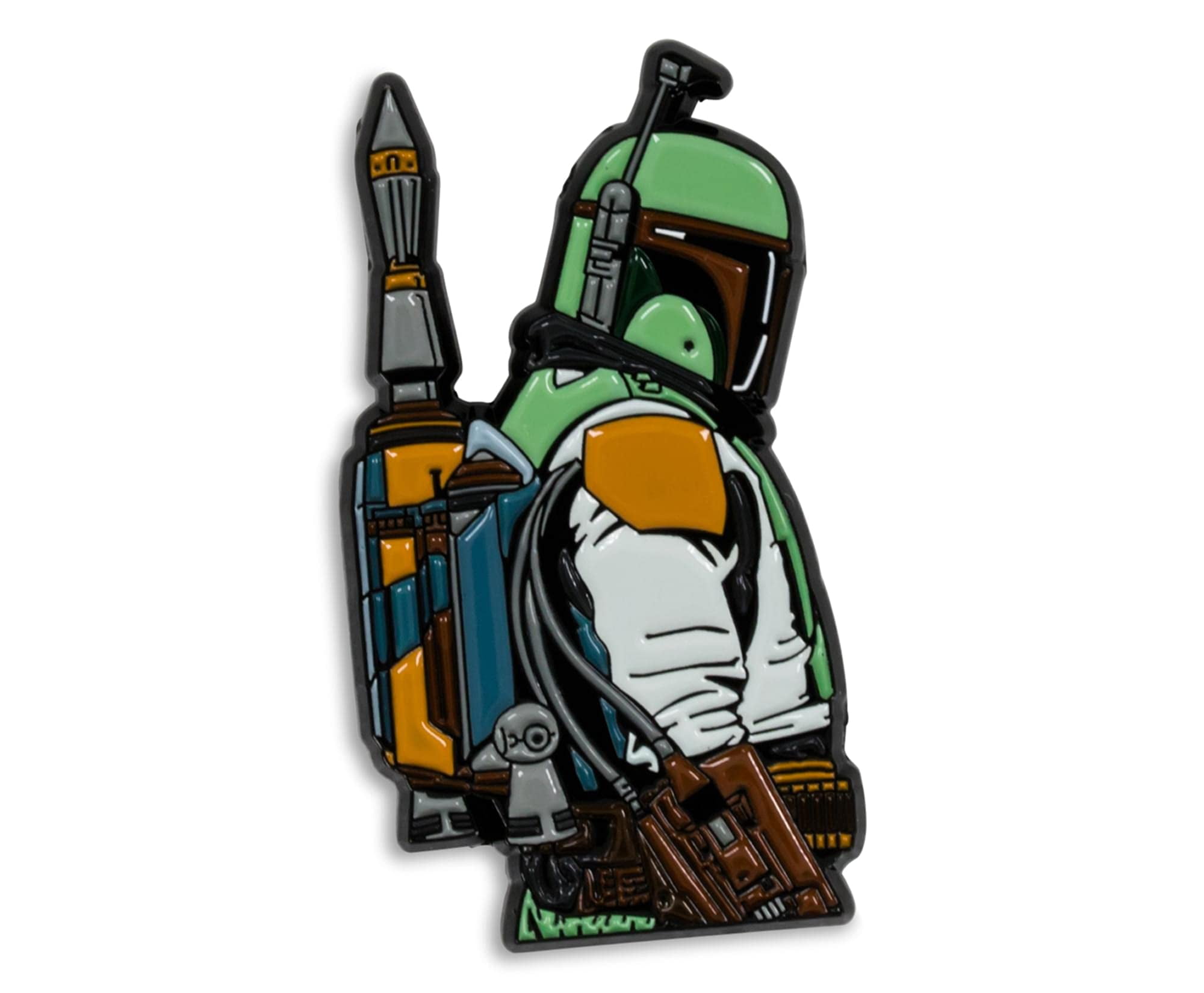 Insignia esmaltada de Star Wars The Mandalorian Boba Fett | Bodega ...