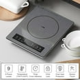 VBGK 1800W Portable Induction Cooktop, Single Burner, 120V with Plug ...