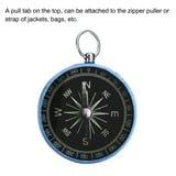 Uxcell Pocket Compass Survival Sports Navigation Compass with Key Ring ...