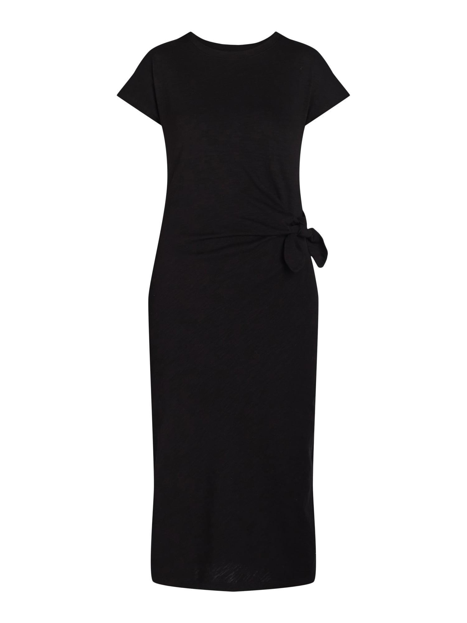 Time and Tru Women's and Women's Plus Side Tie Midi Dress Time and Tru Women's and Women's Plus Side Tie Midi Dress