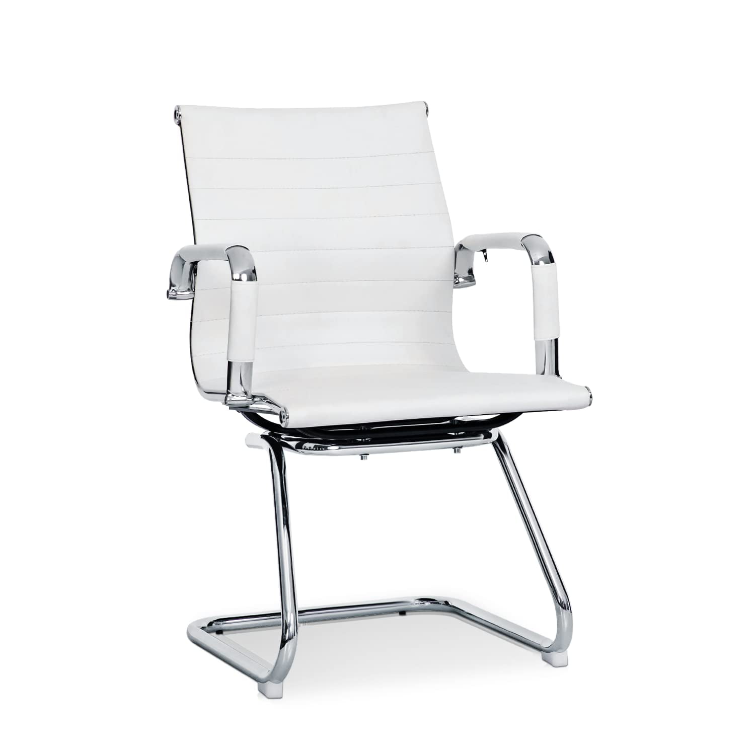 Click here for Monibloom Pu Leather Office Guest Chair For Waitin... prices