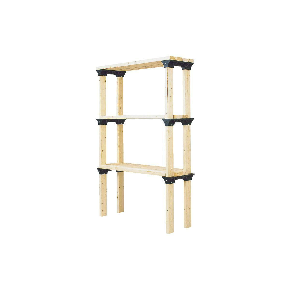 Hopkins 6Pk 2X4 Basics Shelf Kit - Walmart.com Hopkins 6Pk 2X4 Basics Shelf Kit - Walmart.com