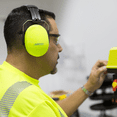 JORESTECH Safety Earmuffs, EM-502 (Lime) - Walmart.com