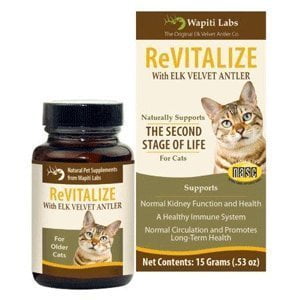 Suplemento para gatos Wapiti Labs Revitalize Formula, botella de 15 g | Bodega Aurrera en línea