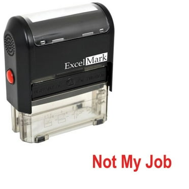 2000Plus® Green Line Message Stamp, ENTERED, Red Ink - Walmart.com