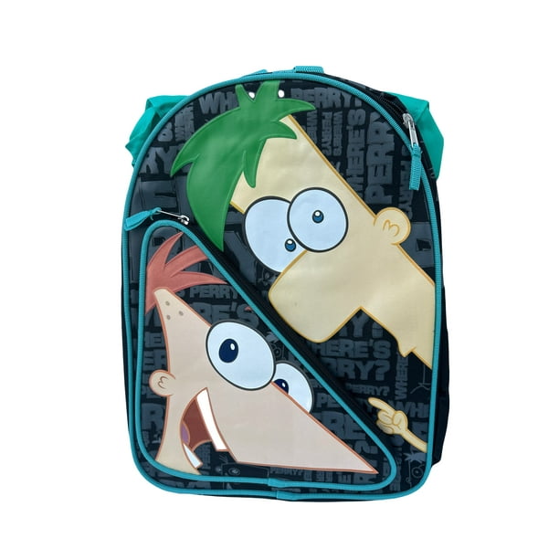 Disney Phineas and Ferb Backpack with Agent P hood - Walmart.com