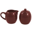 SWEEJAR Royal Ceramic Sugar and Creamer Set, 3 Piece Set with Milk ...