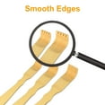 TSV 3pcs Handheld Bamboo Back Scratchers Set, Long Handle Body ...