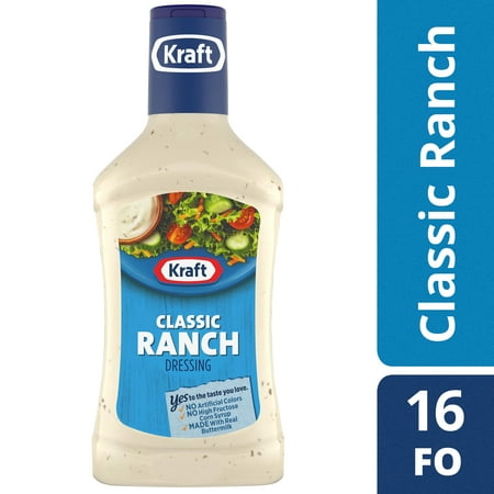 Kraft Classic Ranch Dressing, 16 fl oz Bottle - Walmart.com