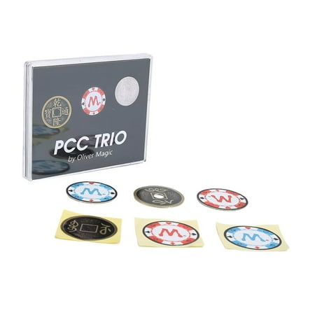 Pcc Trio By Oliver Magic Tricks Classic Csb Coin Set Close Up Magic ...