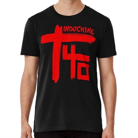 Indochine - logo t-shirt indochine band maskes indochine galaxy ...
