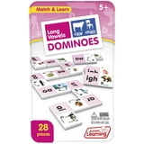 Long Vowel Dominoes Match & Learn Educational Learning Game, by Junior ...