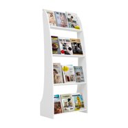 Miumaeov 4 Tier Freestanding Magazine Rack Brochure Display Stand ...