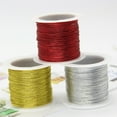 NUOLUX Cord Metallic String Gift Craft Elastic Thread Jewelry Tinsel ...