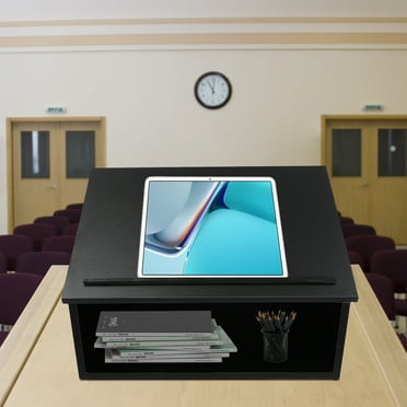 Portable Classroom Presentation Lectern Tabletop Lectern Table Top ...