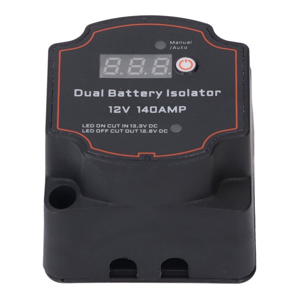 Dual Battery Isolator, Universal Voltage Sensitive Relay Water Proof ...