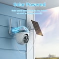 ANRAN 2K Solar Security Camera, 360Â° Wireless Outdoor Camera, PIR ...