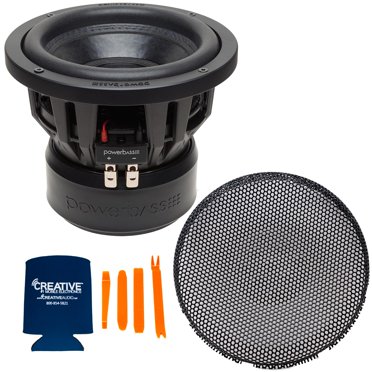 PowerBass 3XL-810D - 8" Dual 1-Ohm VC 500Wrms / 750Wmax Subwoofer ...