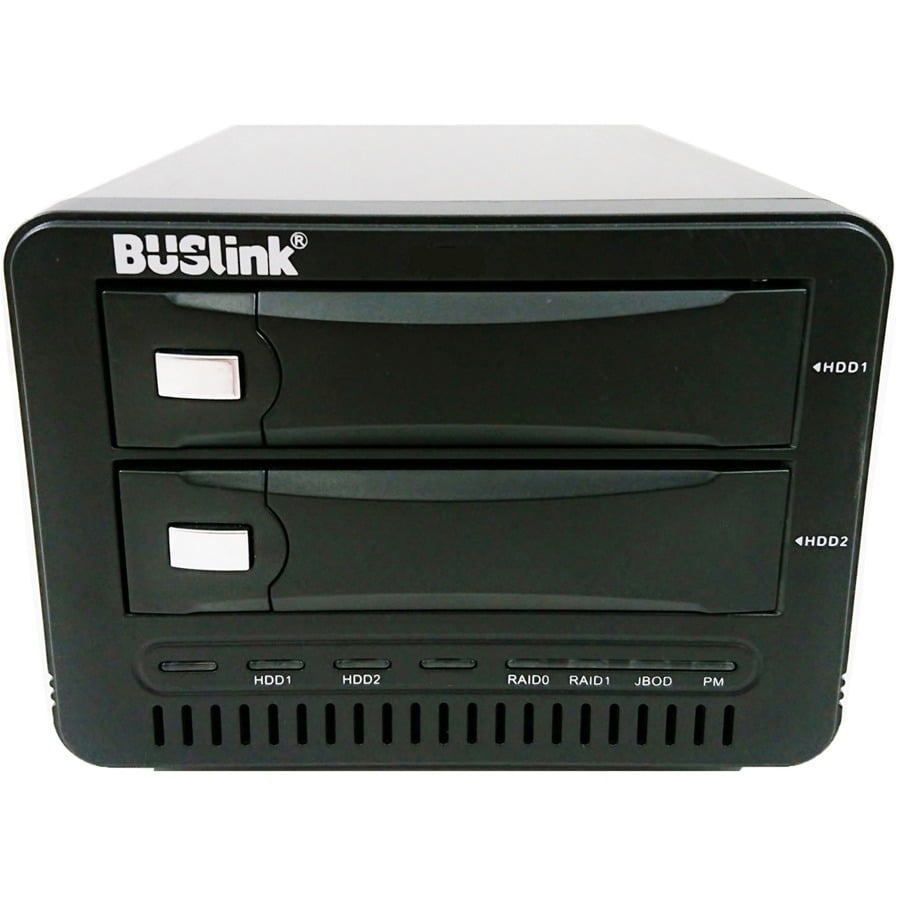 Buslink 2-Bay RAID USB 3.0/eSATA External Desktop Hard Drive - Walmart.com