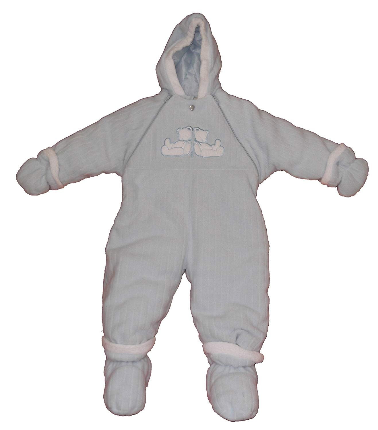 Baby Blass Light Blue Baby Bunting Size 24mos - Walmart.com