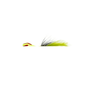 Betts Fishing Lure 1201-8-1 Pop N' Hot Fly Popper Size 8 White Fishing ...