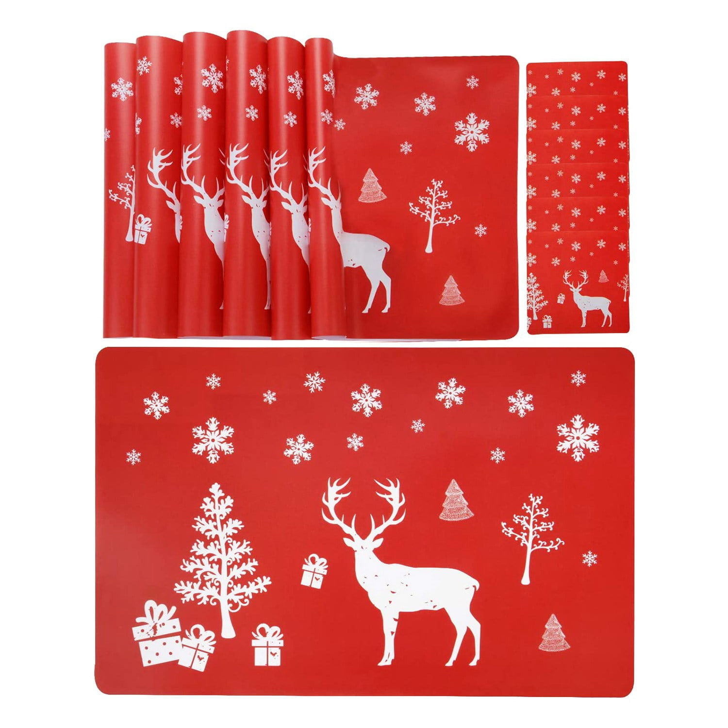 Click here for Unbranded Christmas Placemat Washable Table Place... prices