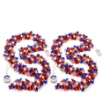 Battery Operated American Flag Fairy Lights Red White Blue with Star ...