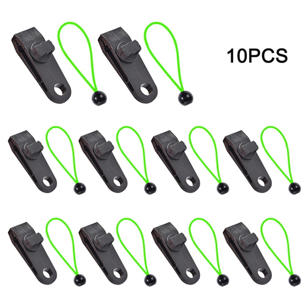 BToBackYard 10PCS Windproof Tent Clip For Awning Outdoor Camping ...