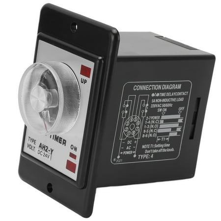 Power On Time Delay, Time Relay AH2-Y 30S 8 Pin Easy To Install For CNC ...