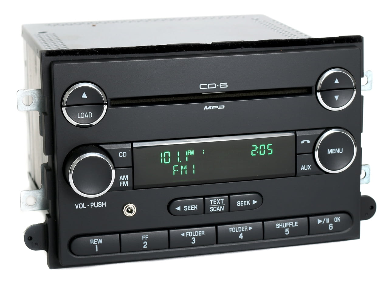 Restored 06-09 Mercury Milan Ford Fusion Radio AM FM 6 Disc CD w Aux ...