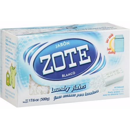 Zote Laundry Soap Flakes, 17.6 oz - Walmart.com