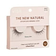 KISS The New Natural, False Eyelashes, Glowy Skin, 12 mm, 1 Pair ...